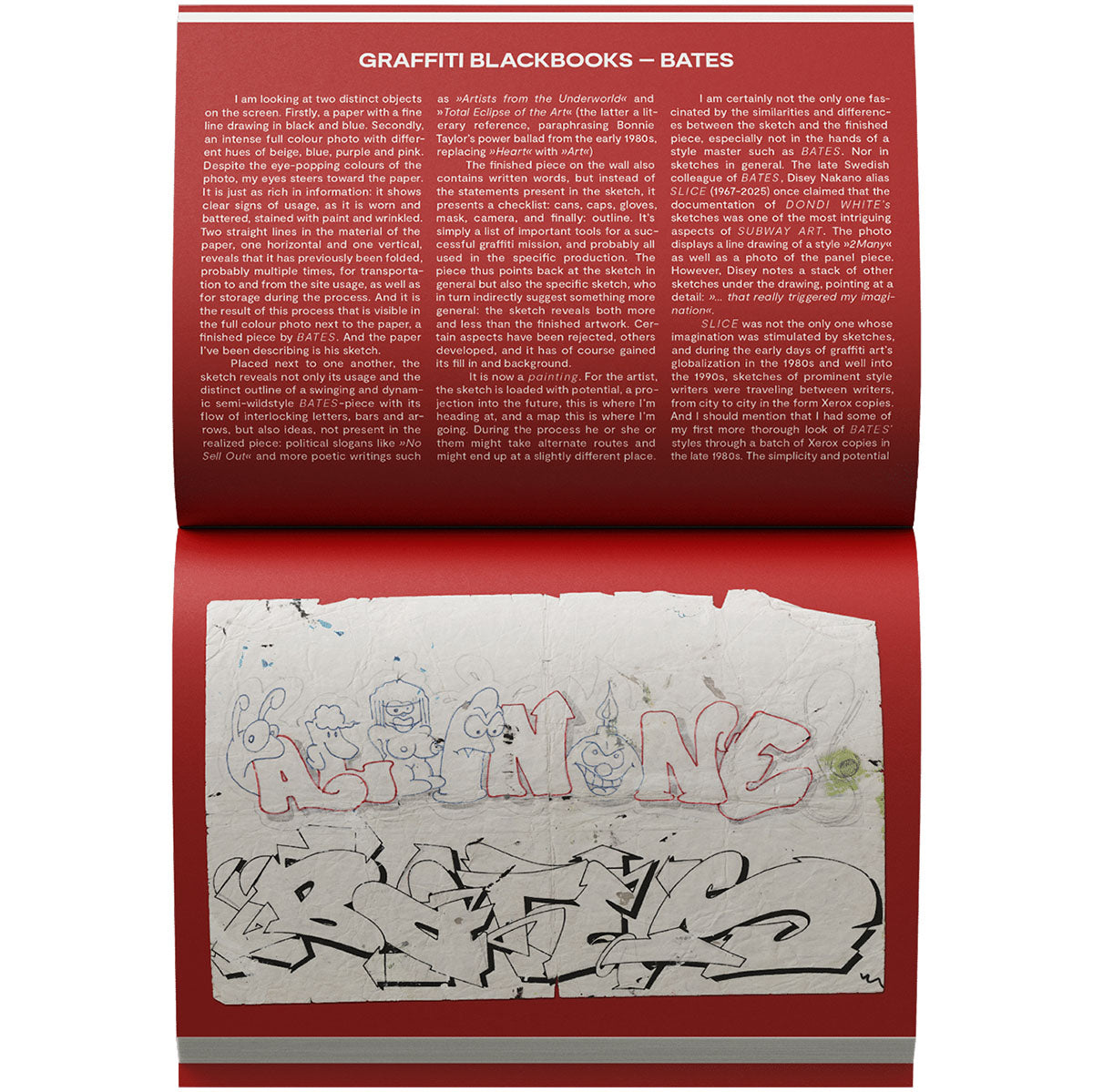 Graffiti Blackbooks - Bates – UNFADE